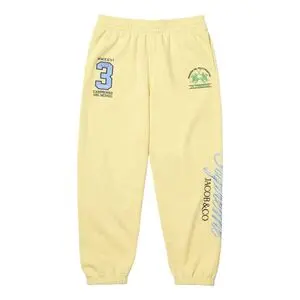 Supreme X La Martina Ss26 Sweatpant - Yellow