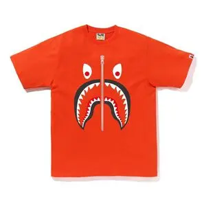 A BATHING APE Mad Shark T-shirt - Orange