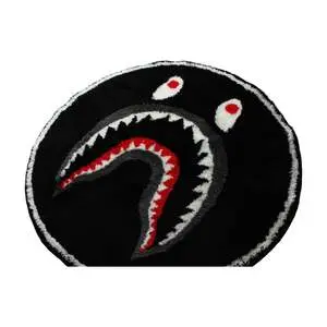A BATHING APE Shark Rug Mat
