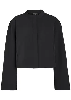 Nike 24.7 Perfectstretch Dri-fit Cropped Jacket - Black