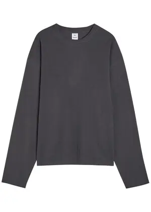 WON HUNDRED Steven Cotton-knit T-shirt - Black