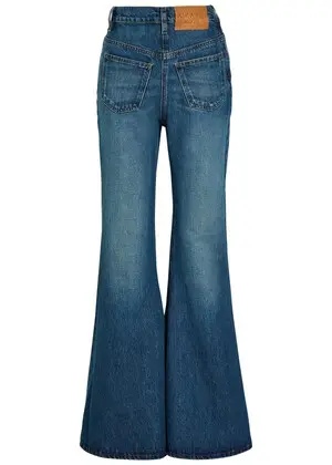 A.W.A.K.E. Mode Mirror Flared-leg Jeans
