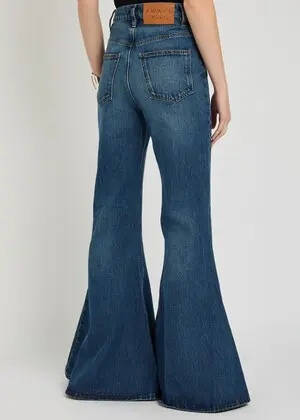 A.W.A.K.E. Mode Mirror Flared-leg Jeans