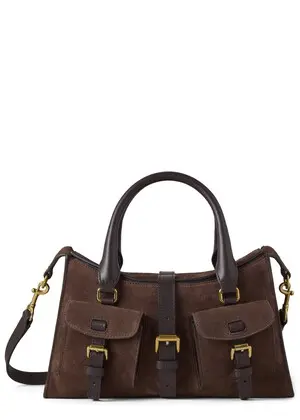 Mulberry Roxanne Small Suede Cross-body Bag