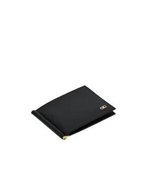 FERRAGAMO Gancini-plaque Leather Wallet