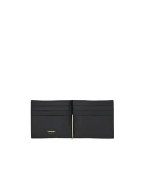 FERRAGAMO Gancini-plaque Leather Wallet