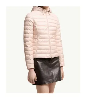 Moncler Igelhood Zip-up Short Padded Jacket - Pink