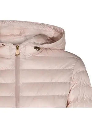 Moncler Igelhood Zip-up Short Padded Jacket - Pink