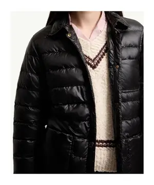 Moncler Fouine Padded Shirt Jacket - Black