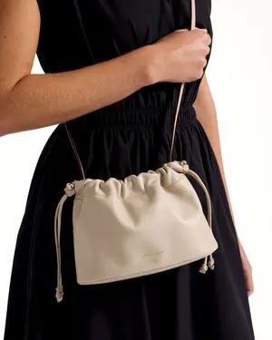 Strathberry Charlotte Drawstring Crossbody Bag