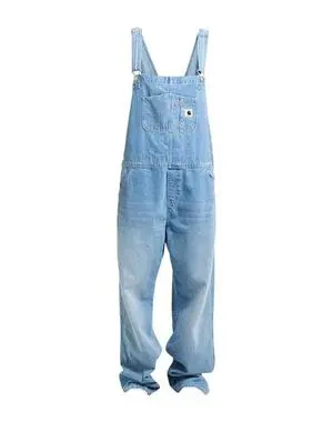 Carhartt Work In Progress Overalls Size Cotton - Blue