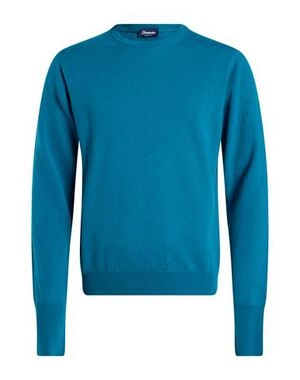 DRUMOHR Cashmere Crewneck Sweater - Deep Teal