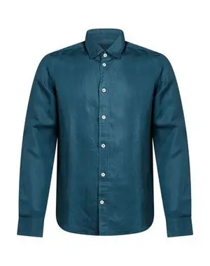 EDITIONS 102 Shirt Size Linen, Lyocell - Deep Teal