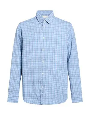 EDITIONS 102 Shirt Light Size Cotton, Polyester - Blue