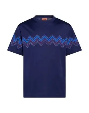 Missoni T-shirt Size Cotton - Navy