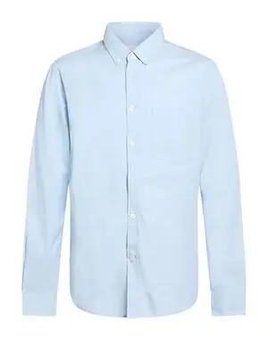 EDITIONS 102 Shirt Sky Size Organic Cotton - Blue