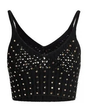 FORTE_FORTE Top Mustard Size Cotton - Black