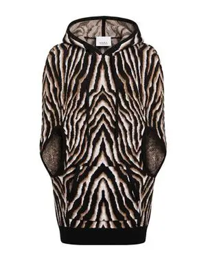 Erika Cavallini Cape Size Wool, Polyamide - Black