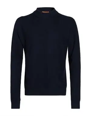 Missoni Turtleneck Midnight Size Wool - Blue