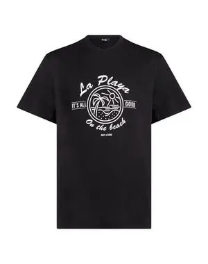 ONLY & SONS T-shirt Size Organic Cotton - Black