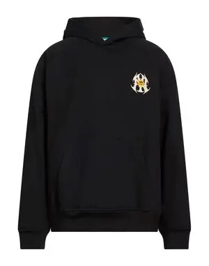 BARROW Cotton French Terry Hoodie - Black