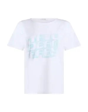True Religion Printed Cotton And Elastane T-shirt