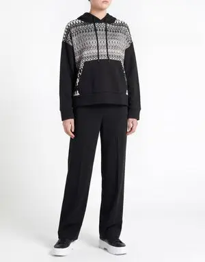 Missoni Two-tone French Terry Hoodie With Knitted Trims