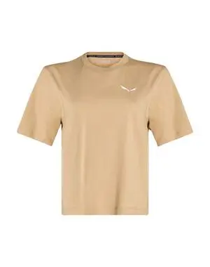 SALEWA Eagle Glacie T-shirt Size Cotton, Lyocell - Beige