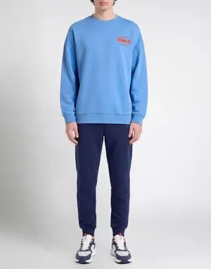 EA7 Sweatshirt Sky Size Cotton - Blue