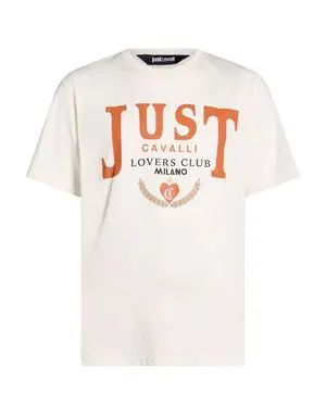 Just Cavalli T-shirt Size Cotton - White