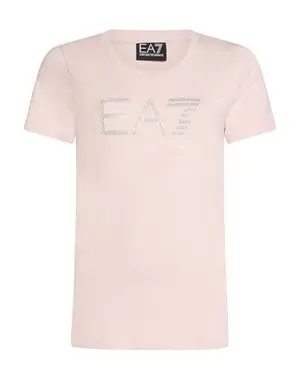 EA7 T-shirt Light Size Cotton, Elastane - Pink
