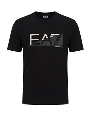 EA7 T-shirt Size Cotton - Black