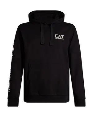 EA7 Sweatshirt Size Cotton, Elastane - Black