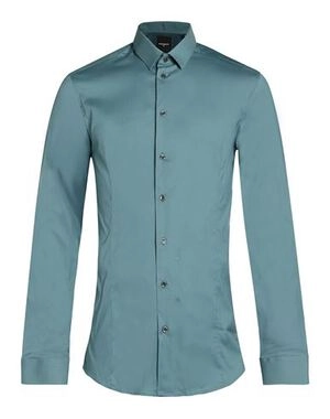 Patrizia Pepe Shirt Size Cotton, Polyamide, Elastane - Deep Teal