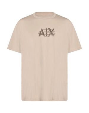 Armani Exchange T-shirt Size Cotton - Beige