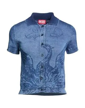 DIESEL® Cardigan Size Cotton - Blue