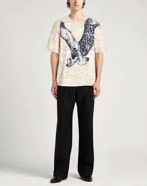 DIESEL® T-shirt Cream Size Cotton