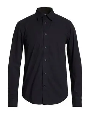 DIESEL® Man Shirt Sky Blue Size 38 Cotton, Elastane Black