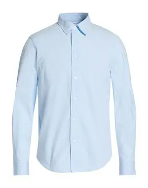 DIESEL® Shirt Size Cotton, Elastane - Blue