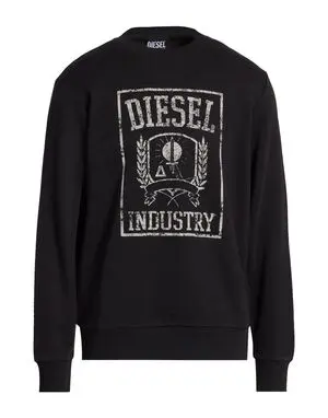 DIESEL® Sweatshirt Size Cotton - Black