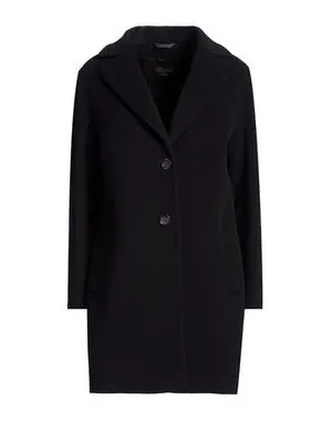 Cinzia Rocca Icons Coat Size Wool, Polyamide, Cashmere - Black