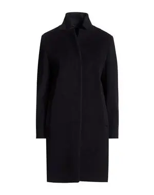 Cinzia Rocca Icons Coat Size Wool, Polyamide, Cashmere - Black