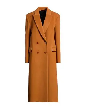 Patrizia Pepe Coat Size Wool, Polyamide - Mandarin