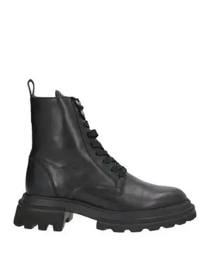 Hogan Ankle Boots Size Leather - Black