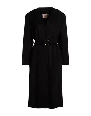 CARLA G. Coat Size Virgin Wool, Polyamide, Cashmere - Black