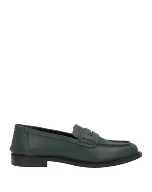 NILA & NILA Loafers Deep Teal Size Leather - Green