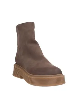 HALMANERA Ankle Boots Dark Size Leather