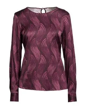 CAMICETTASNOB Top Plum Size Viscose, Elastane - Purple