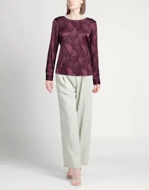 CAMICETTASNOB Top Plum Size Viscose, Elastane