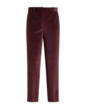 CIRCOLO 1901 Pants Burgundy Size Cotton, Polyester